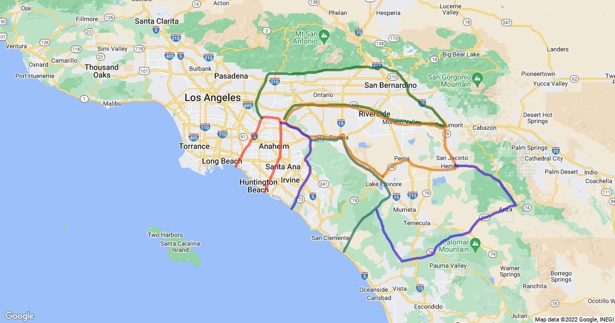 Orange County Territory Map : Scribble Maps