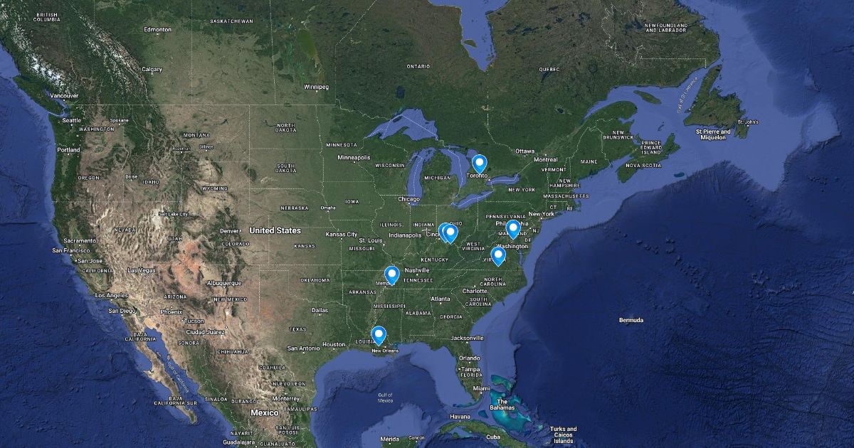 Underground Railroad Project : Scribble Maps