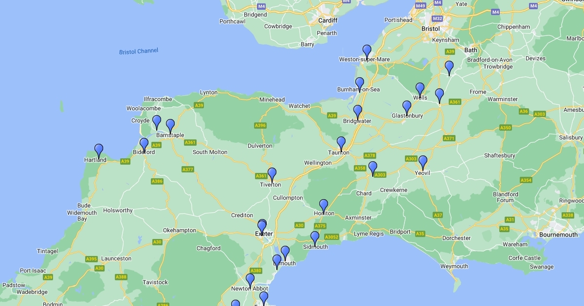 Unit Locations : Scribble Maps