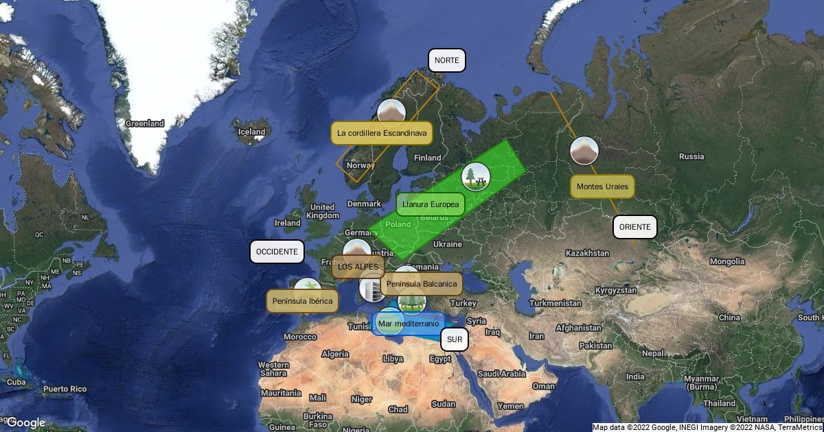 Relieve De Europa : Scribble Maps