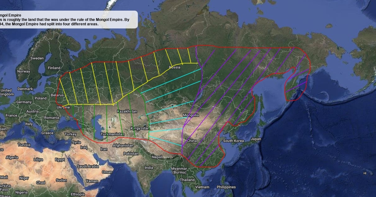 Mongol Empire : Scribble Maps