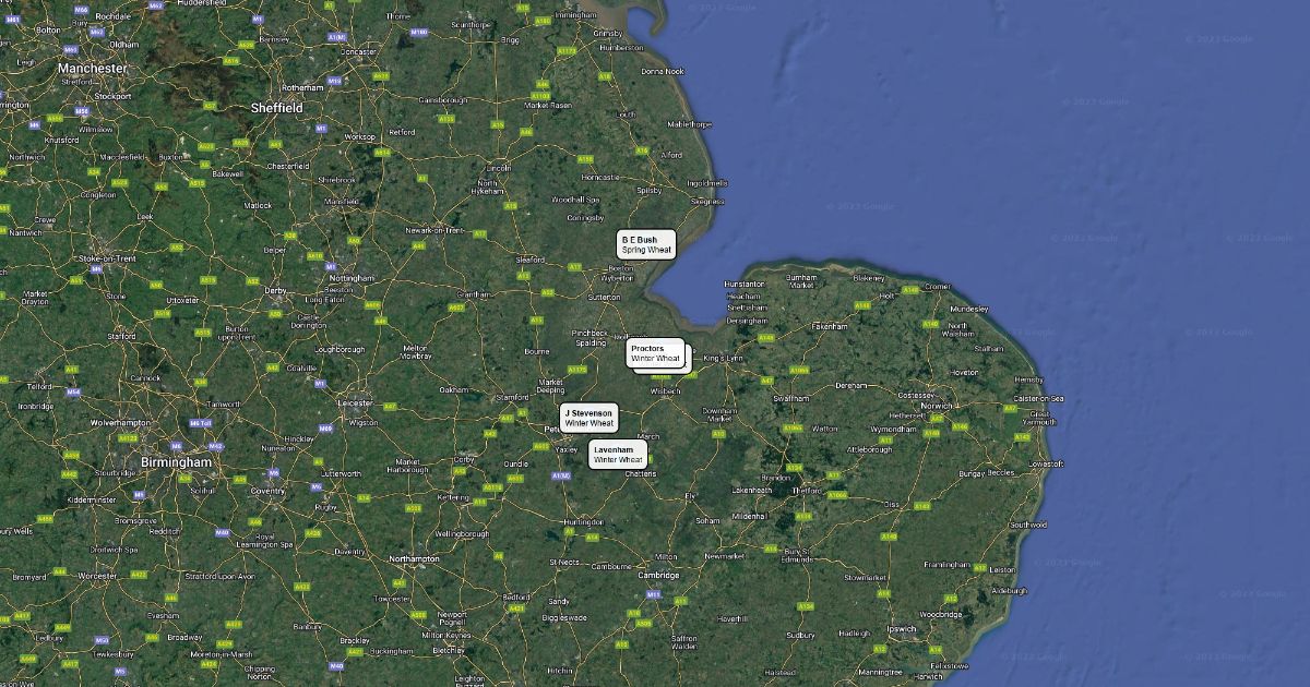 Crop inspection map : Scribble Maps