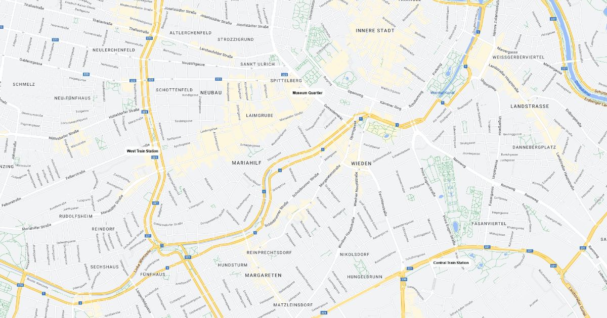 Vienna Train Stations : Scribble Maps