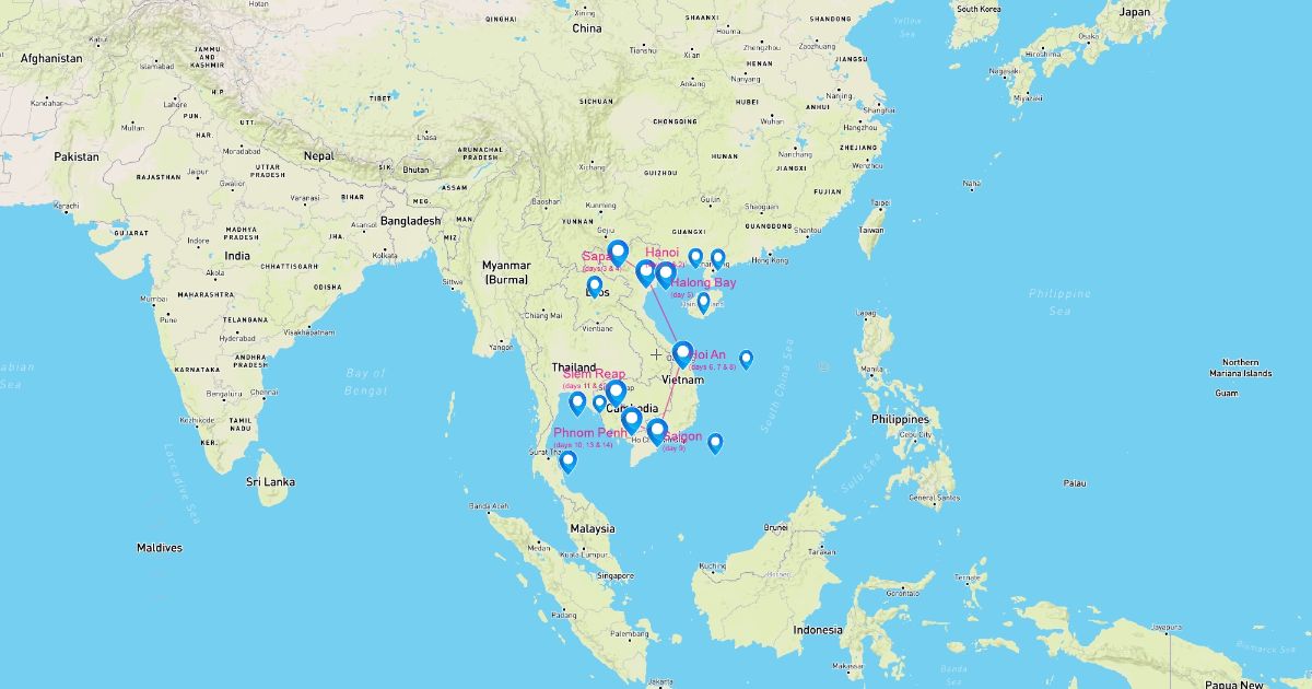 Vietnam Map : Scribble Maps