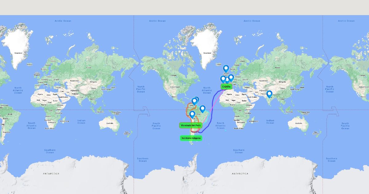 Virreinato del Perú : Scribble Maps