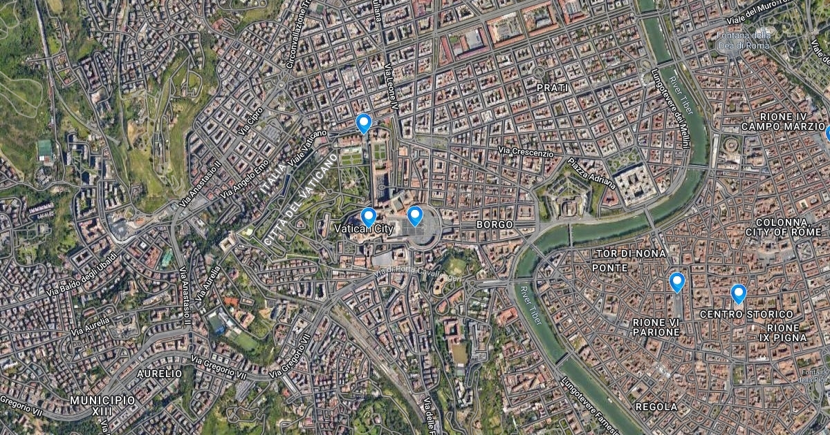 Italy: Orvieto, Assisi, Florence and Rome : Scribble Maps