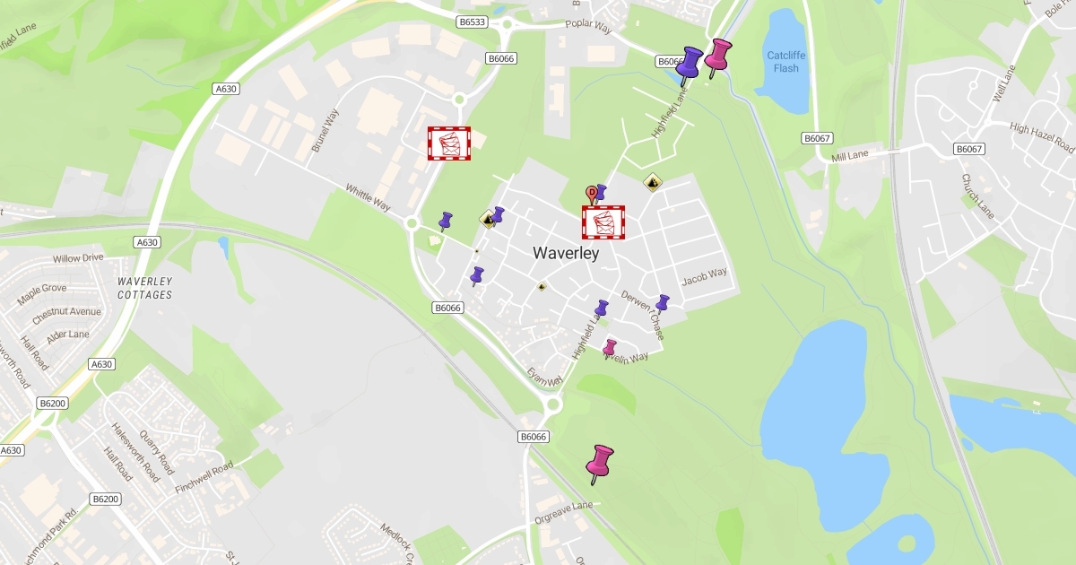 Waverley amenities : Scribble Maps