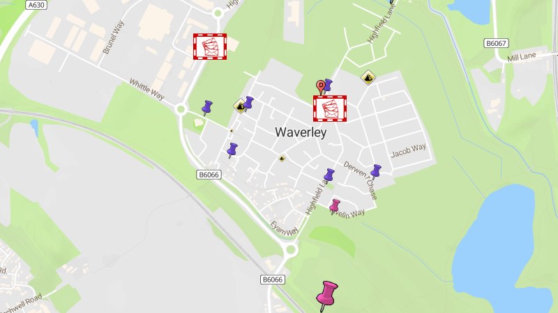 Waverley amenities : Scribble Maps