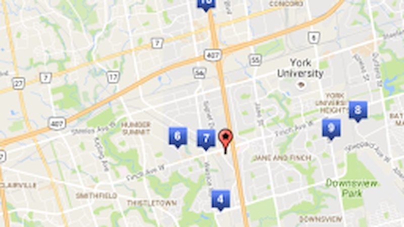 Comparable sales map : Scribble Maps