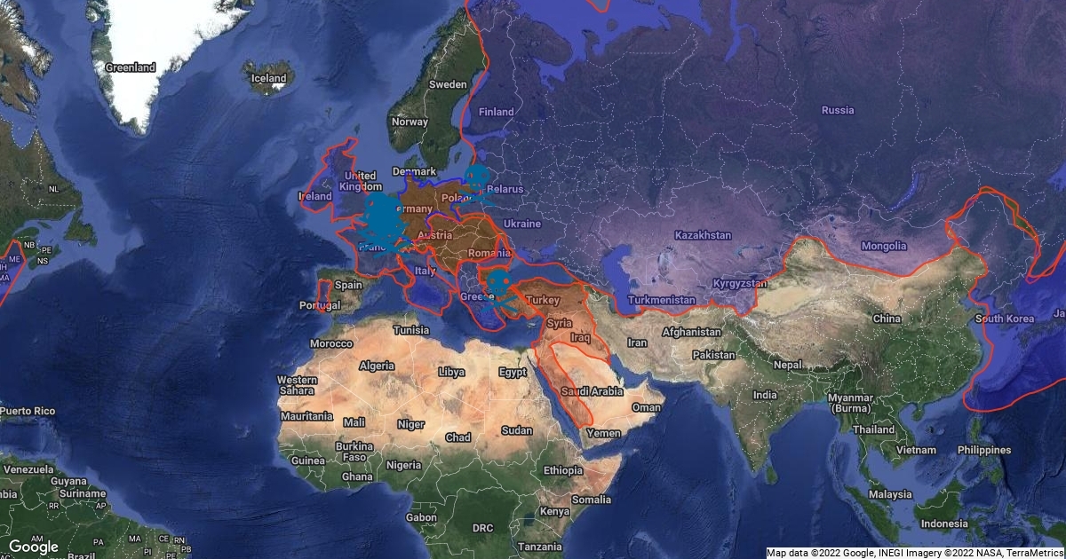 World War One Map : Scribble Maps