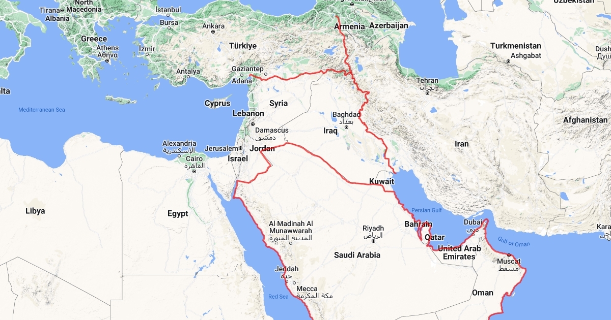 Pre-Islam : Scribble Maps