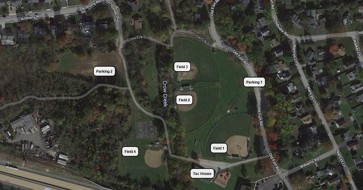 Walker Field, KoP : Scribble Maps