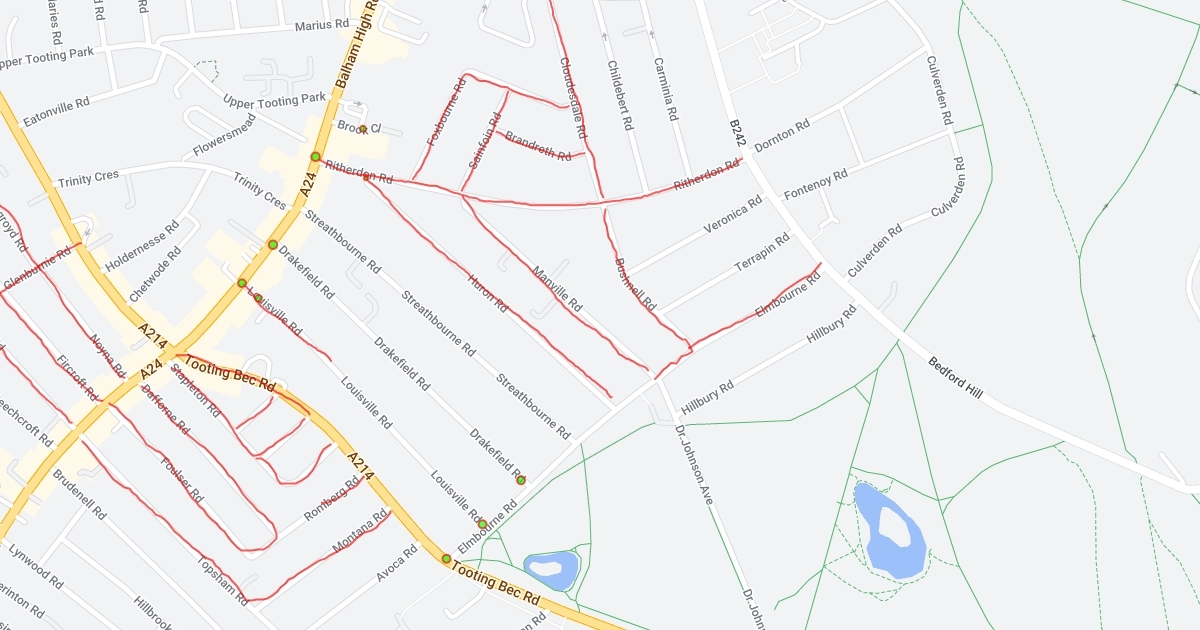 Wanda map : Scribble Maps