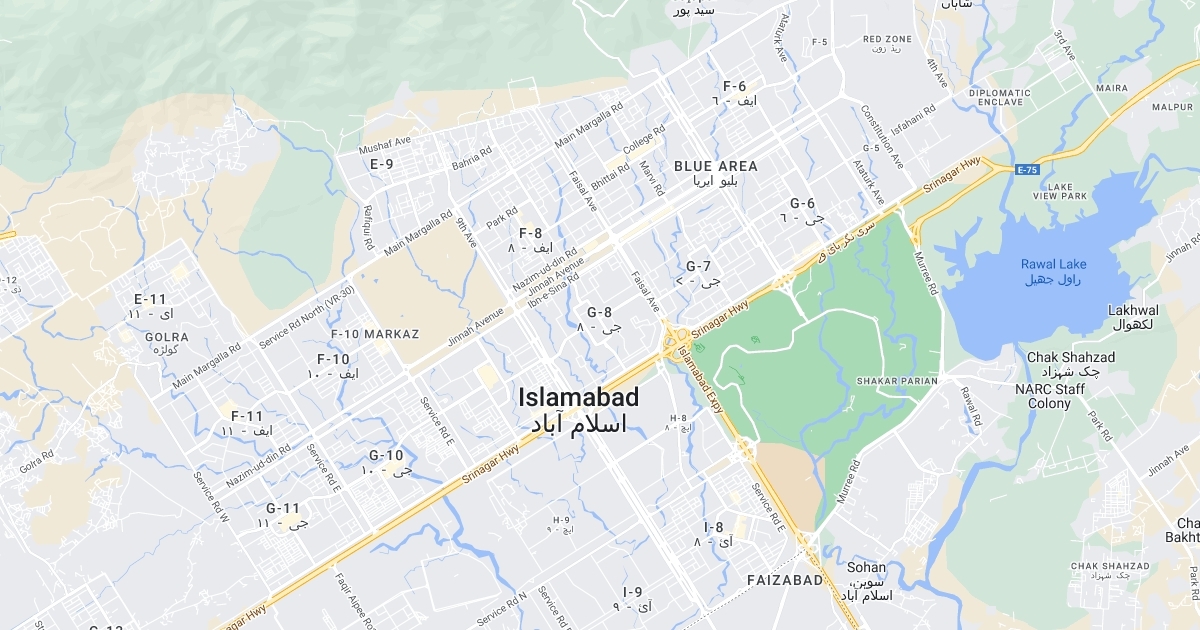 What to do in Islamabad : Scribble Maps