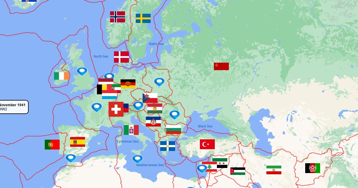 Alternate Cold War : Scribble Maps