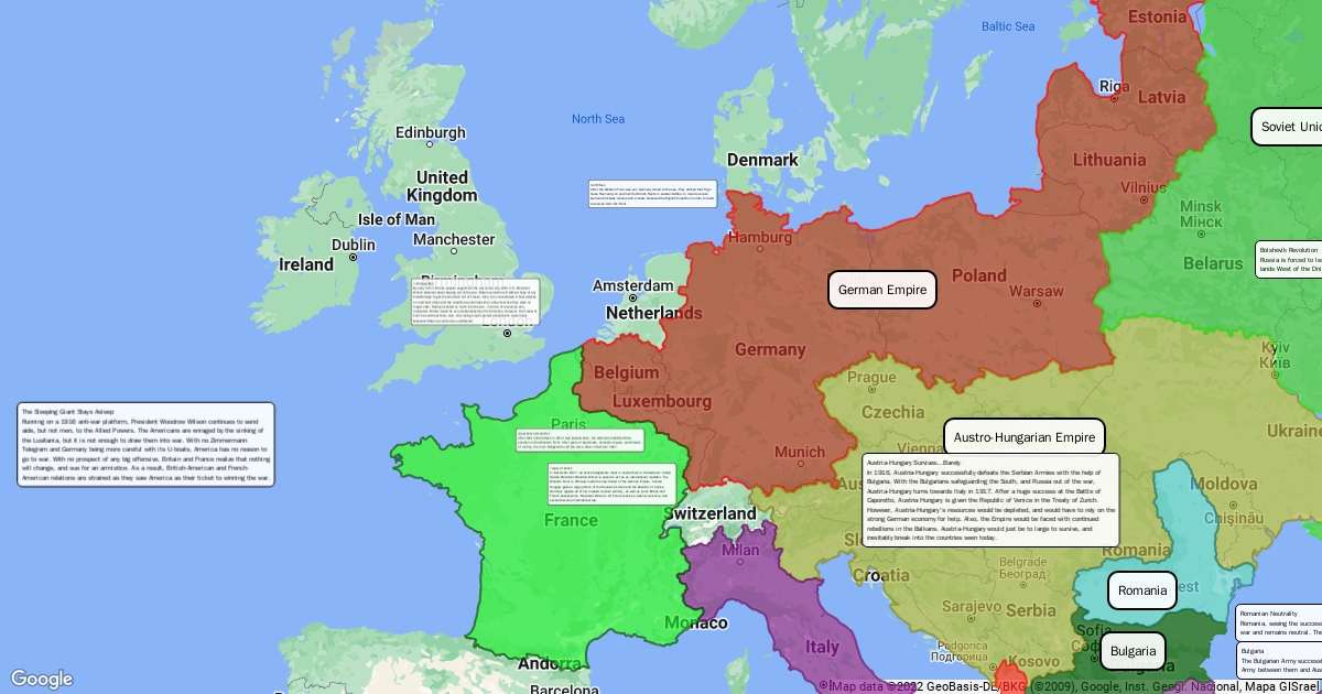 WWI Alternate Europe : Scribble Maps