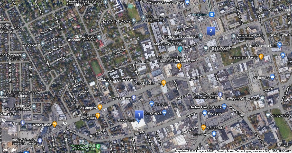 Goods and Services Location Map : Scribble Maps