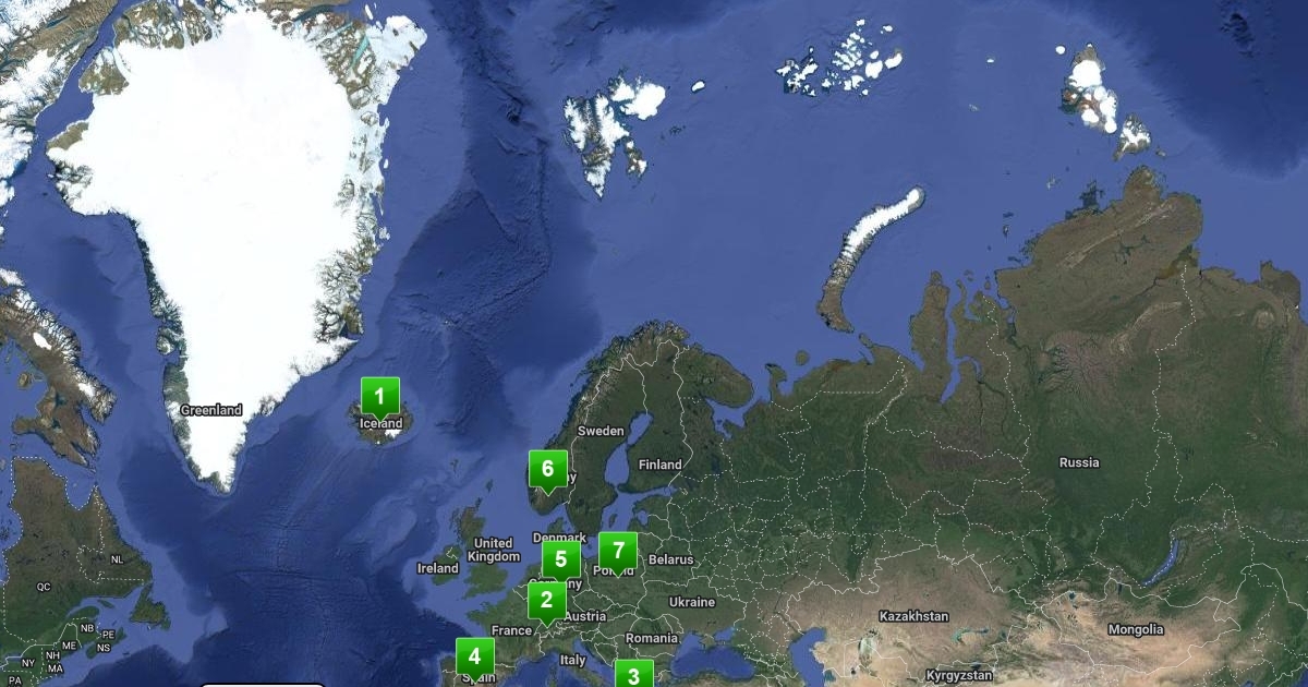 Vacation Map : Scribble Maps