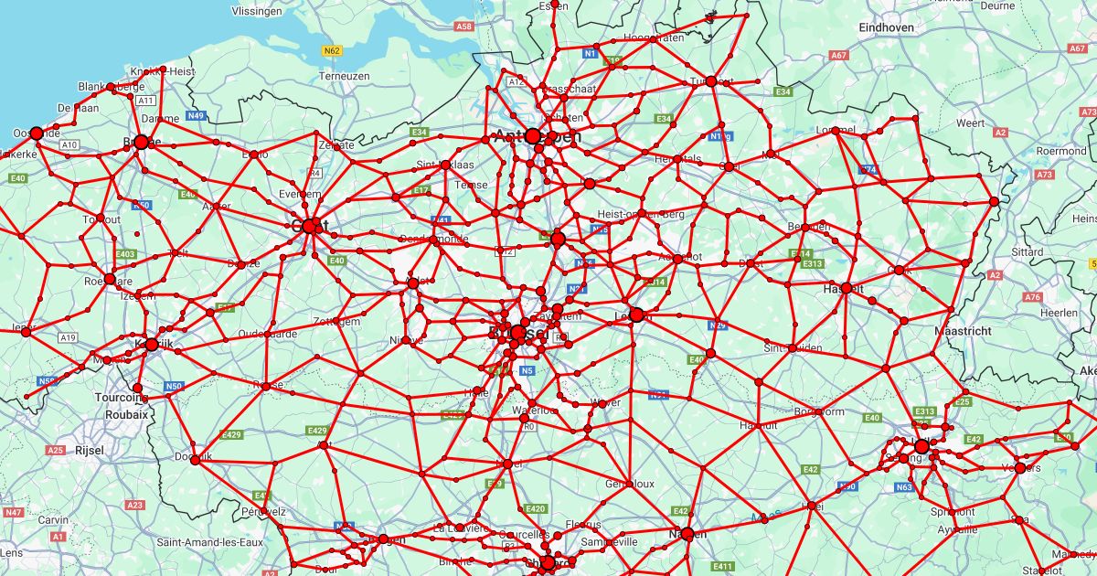 New Train Stations : Scribble Maps