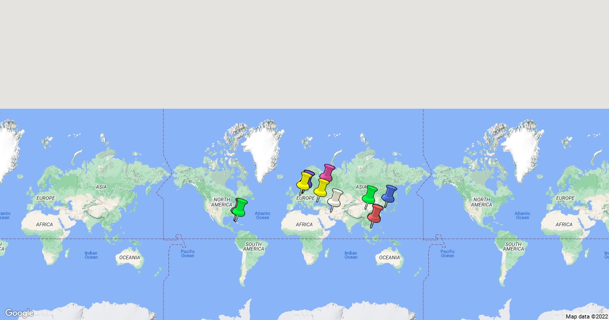 Elke's Cold war map : Scribble Maps