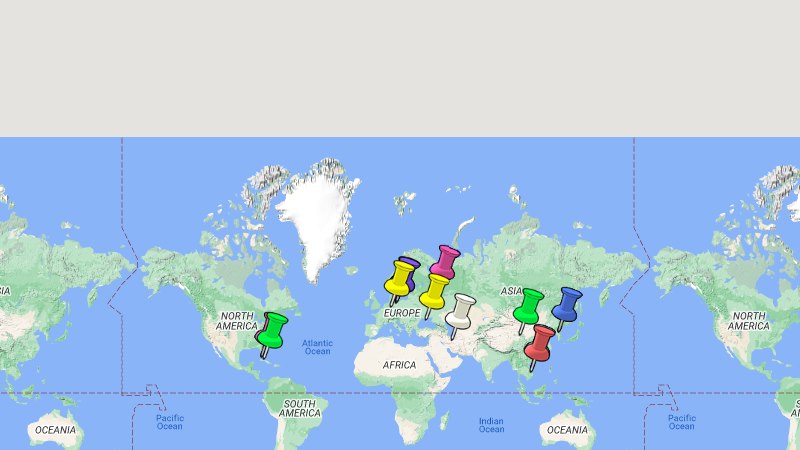 Elke's Cold war map : Scribble Maps