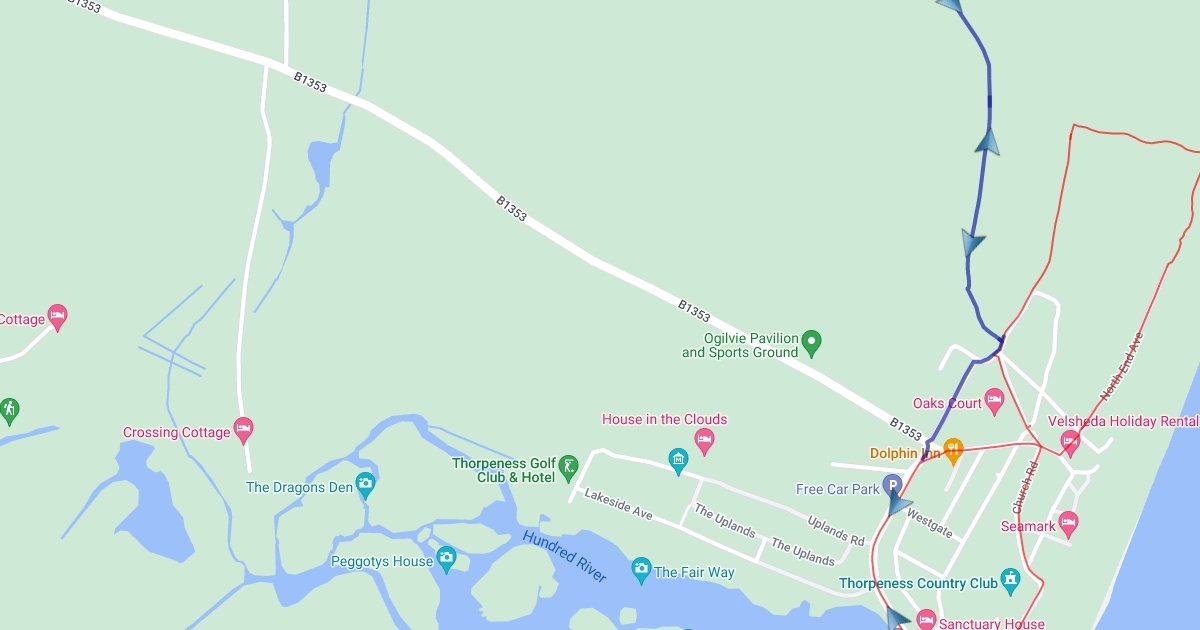 Easter Sunday Walk : Scribble Maps