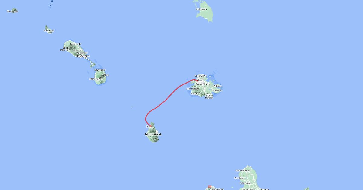 ferry journey : Scribble Maps