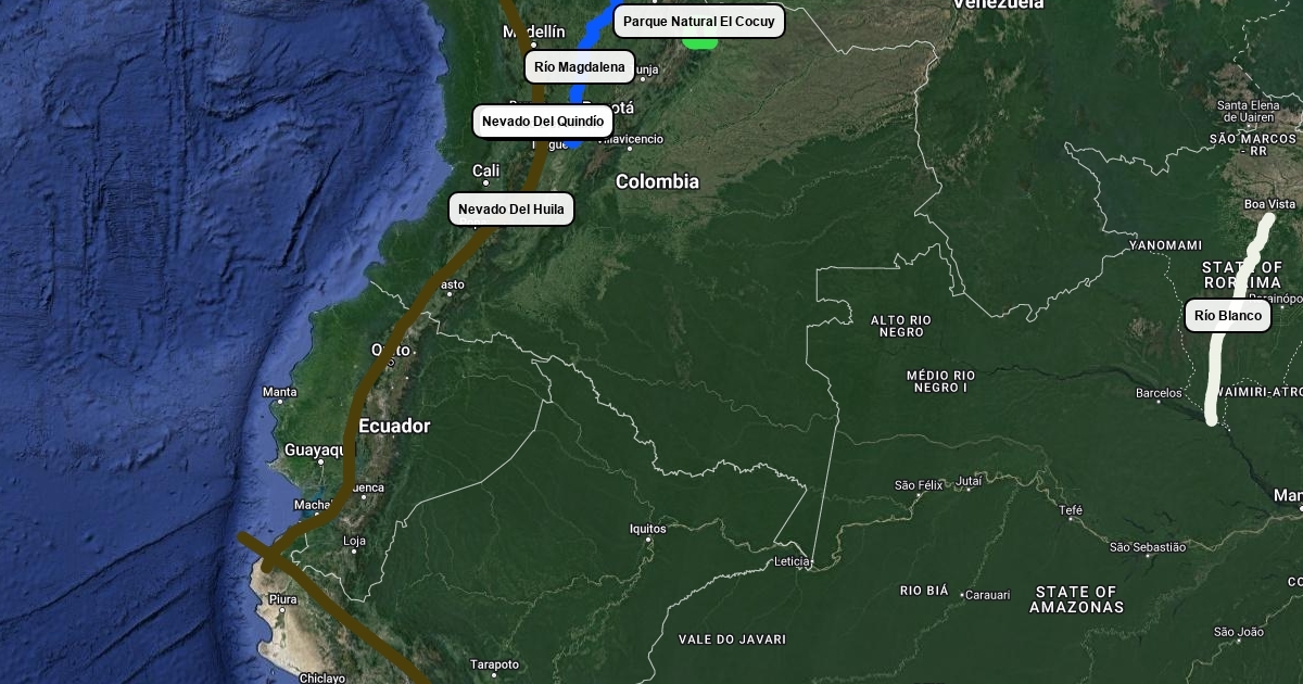 mapa del relieve : Scribble Maps
