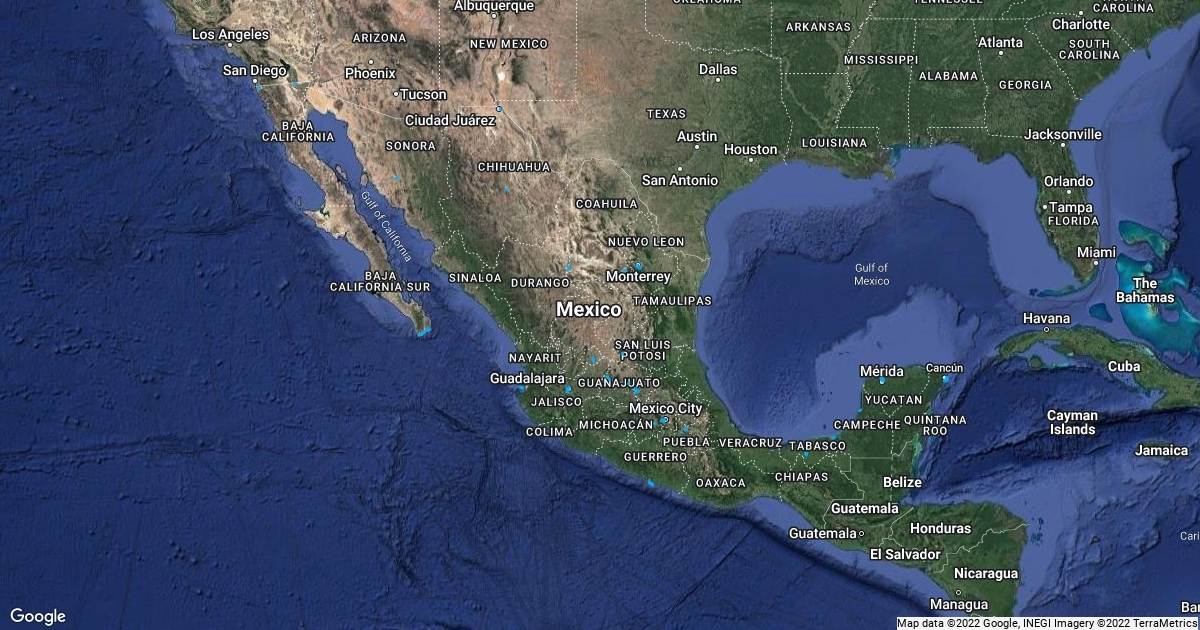 Zonas exclusivas en ciudades de México : Scribble Maps