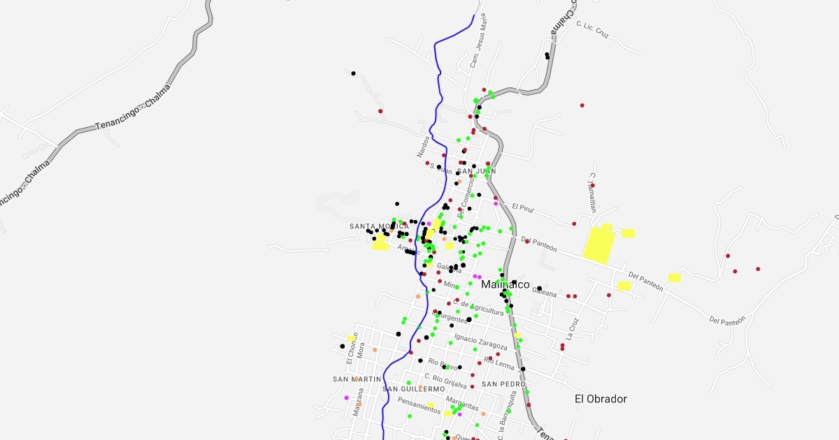 mapa general : Scribble Maps