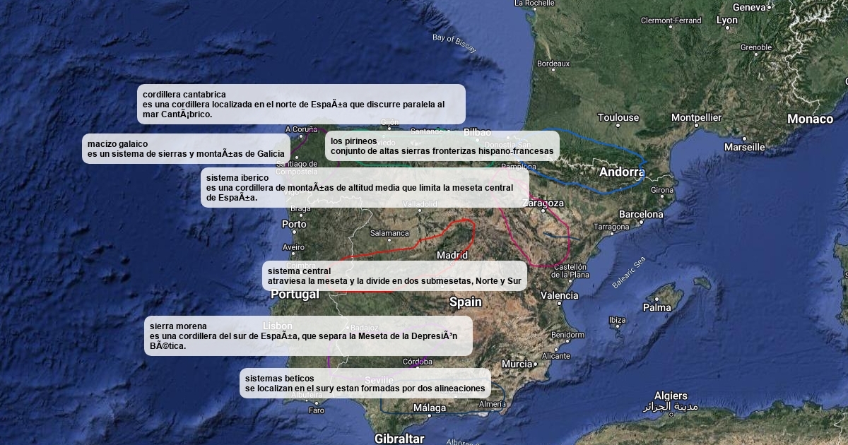 mapa de maria : Scribble Maps