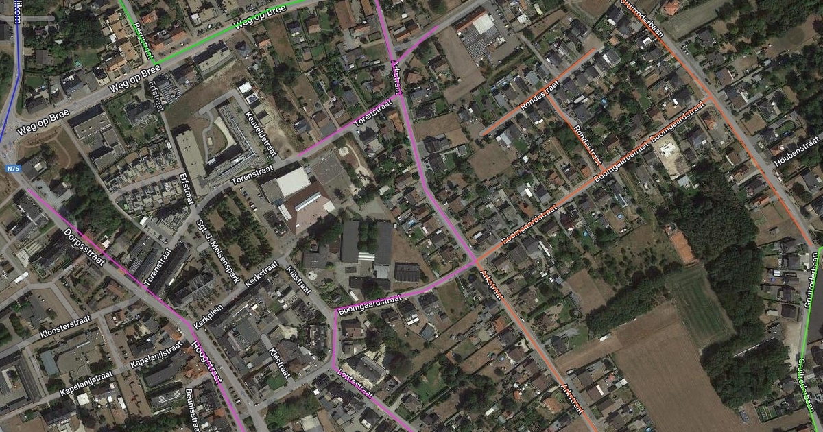 Map 1 Zonhoven : Scribble Maps