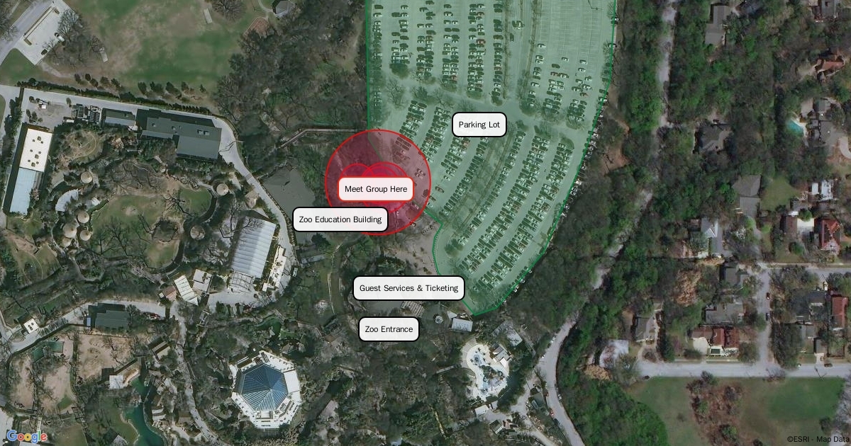 Zoo Field Trip Information : Scribble Maps
