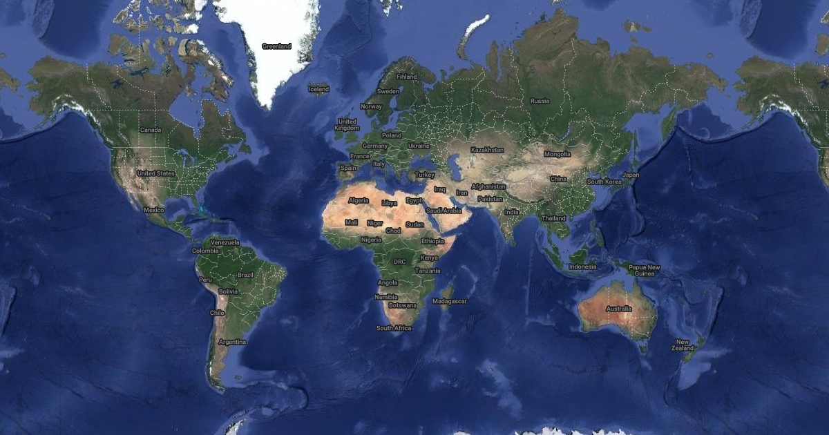 10 Largest Populated Cities in 2025 : Scribble Maps