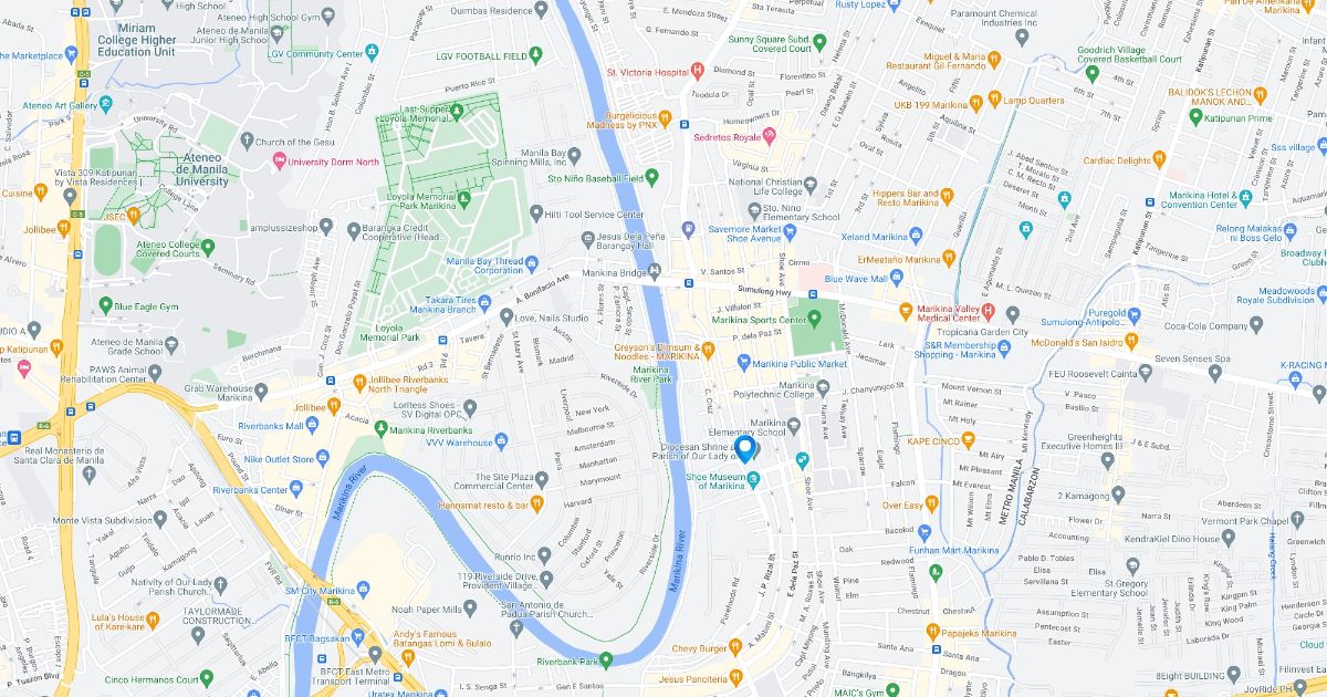 Our Lady of the Abandoned Parish : Scribble Maps