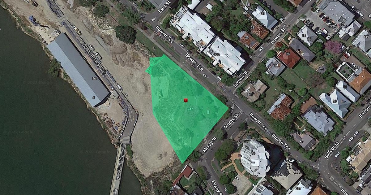 Map of New Farm : Scribble Maps