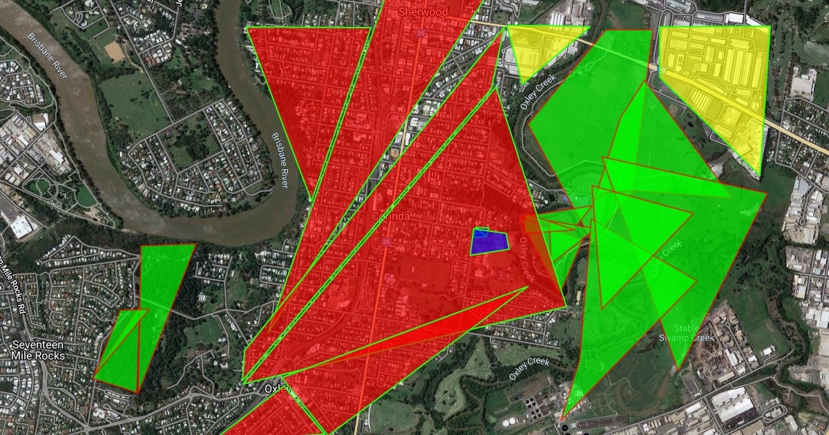 My Map of Corinda : Scribble Maps
