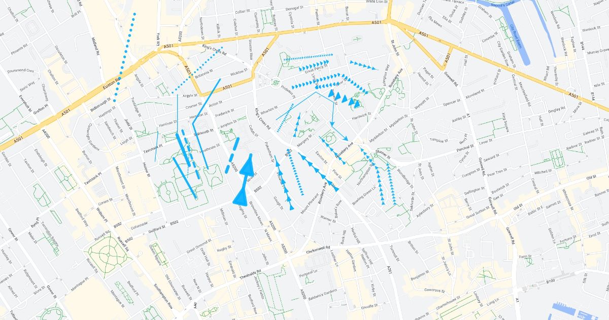 Towns and Cities : Scribble Maps