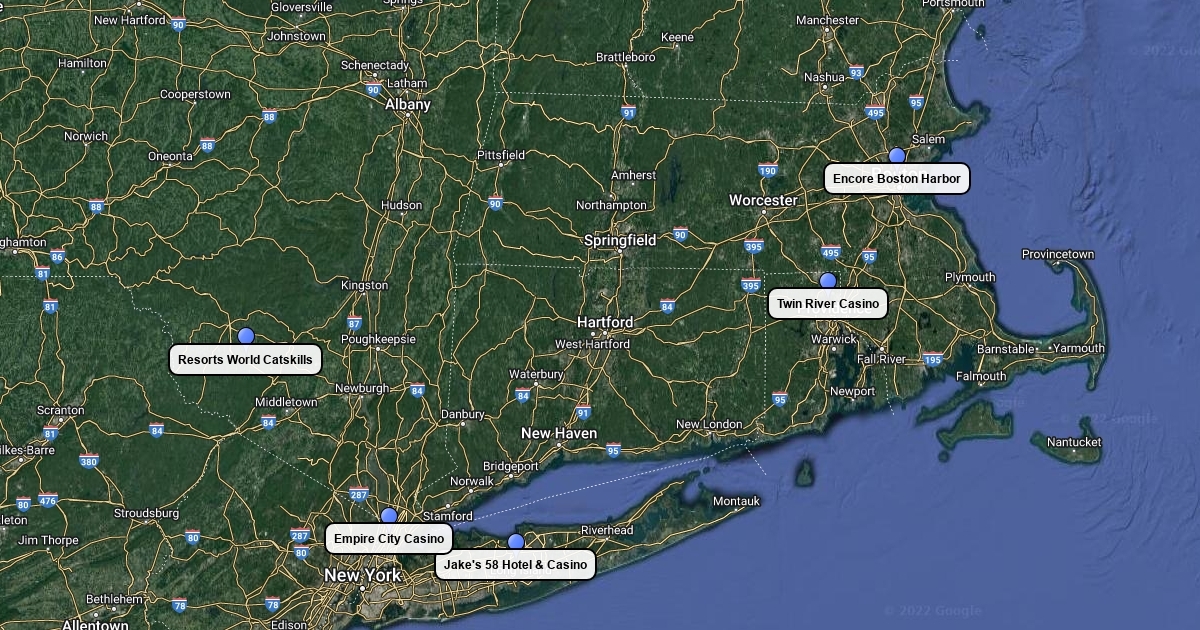 Mohegan Sun POI : Scribble Maps