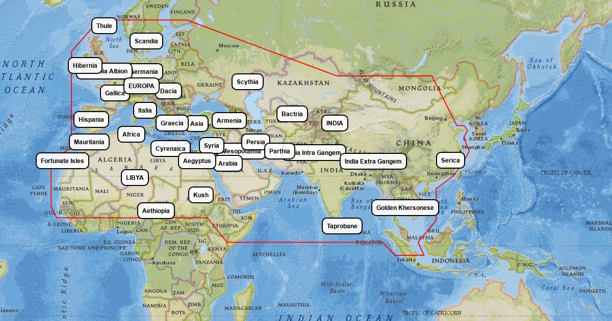 Ancient Greek Locations : Scribble Maps