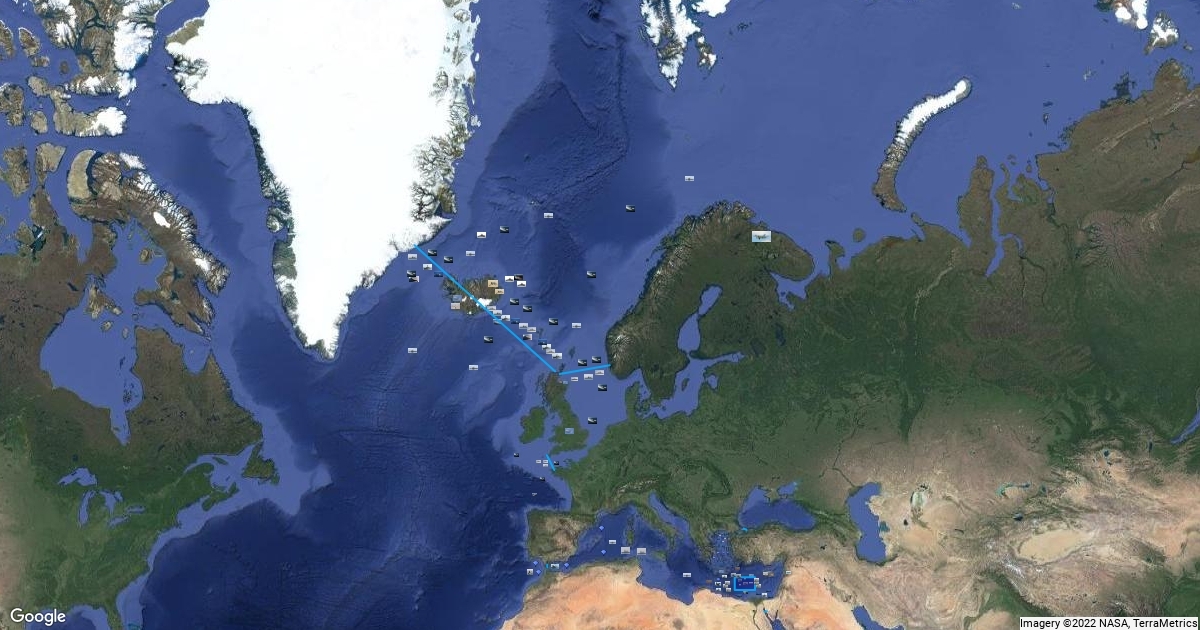 NATO vs Russian Navy : Scribble Maps