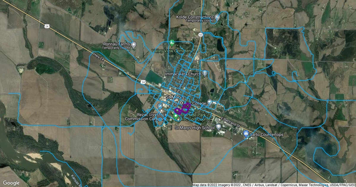 Map of where ive been (on bike) : Scribble Maps