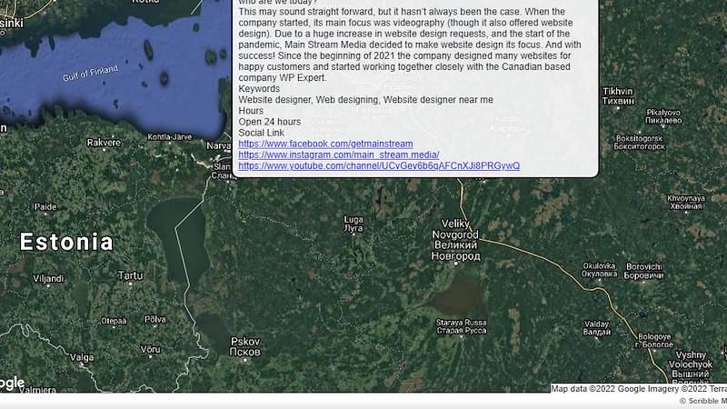 Main Stream Media : Scribble Maps