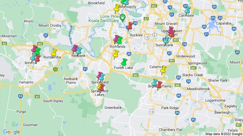 Map of Facilities : Scribble Maps