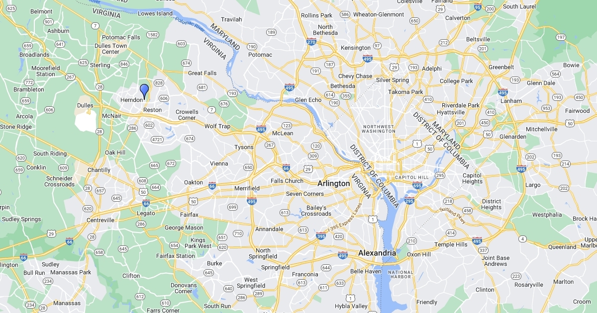 Washington, DC MSA : Scribble Maps