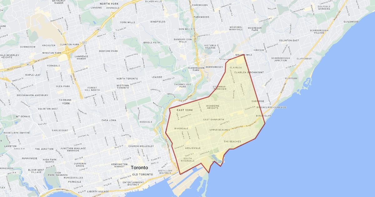 Beaches Everything Kids boundaries : Scribble Maps