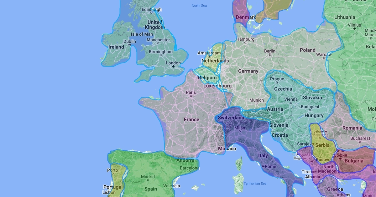 before ww1 map : Scribble Maps