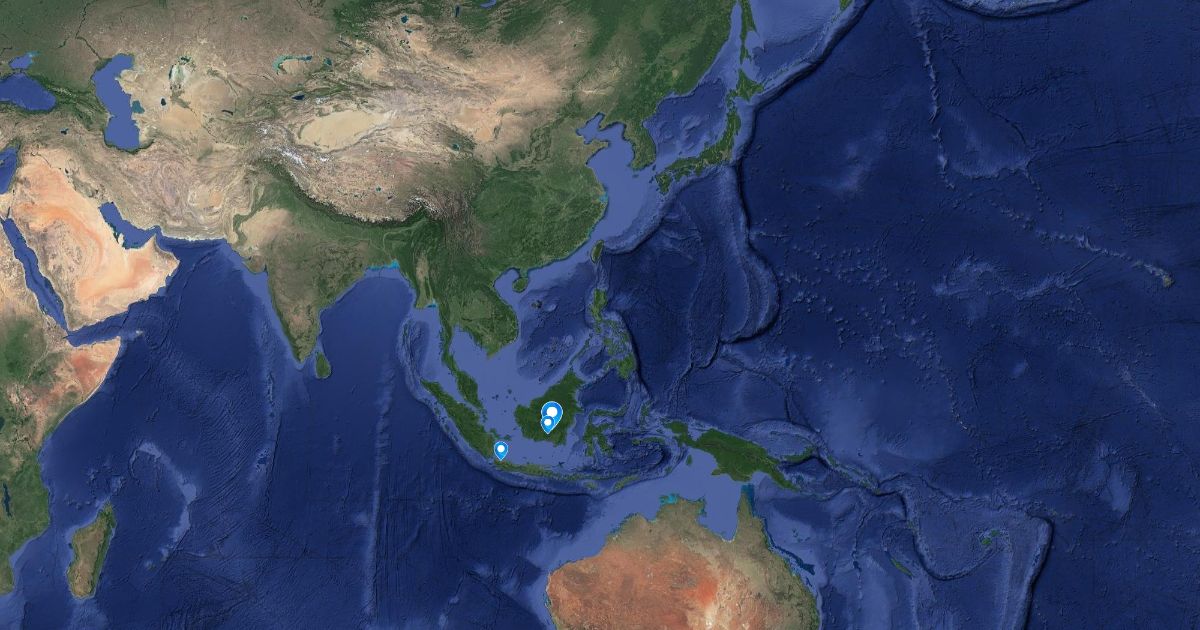 Figure 2.1 Map of 'the Field' : Scribble Maps