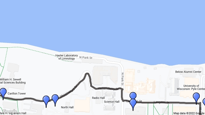 UW-Madison Bus Map : Scribble Maps