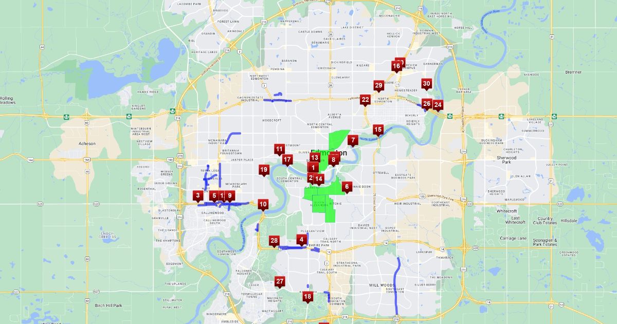 Graffiti Hot Spots : Scribble Maps